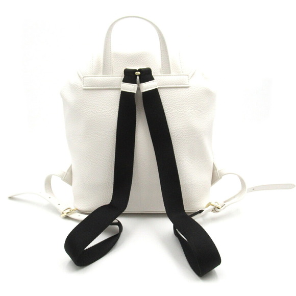 Furla | Bags | Furla Rucksack White Backpack Leather Bag | Poshmark